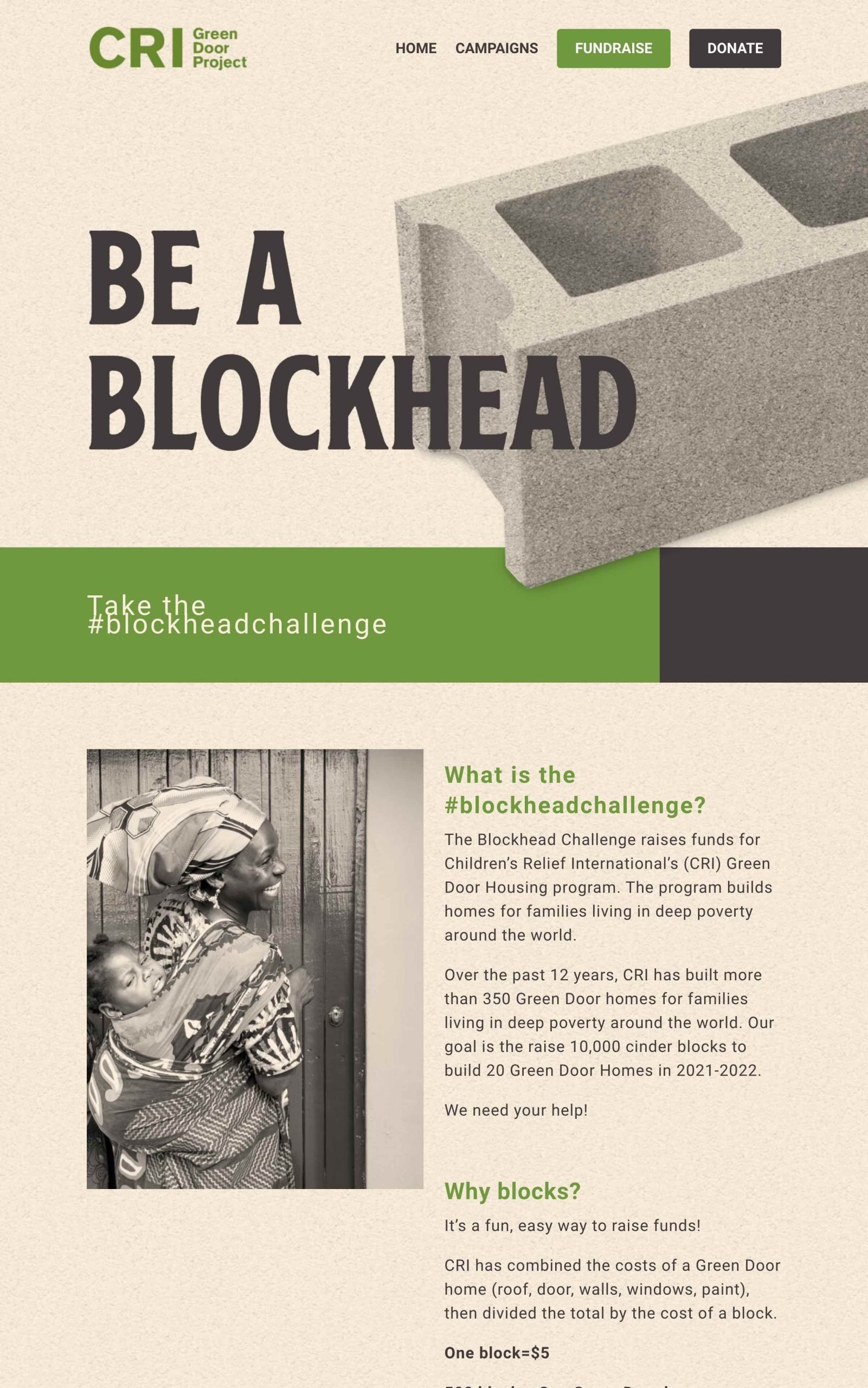 Blockhead Challenge | Ericks Webs Design